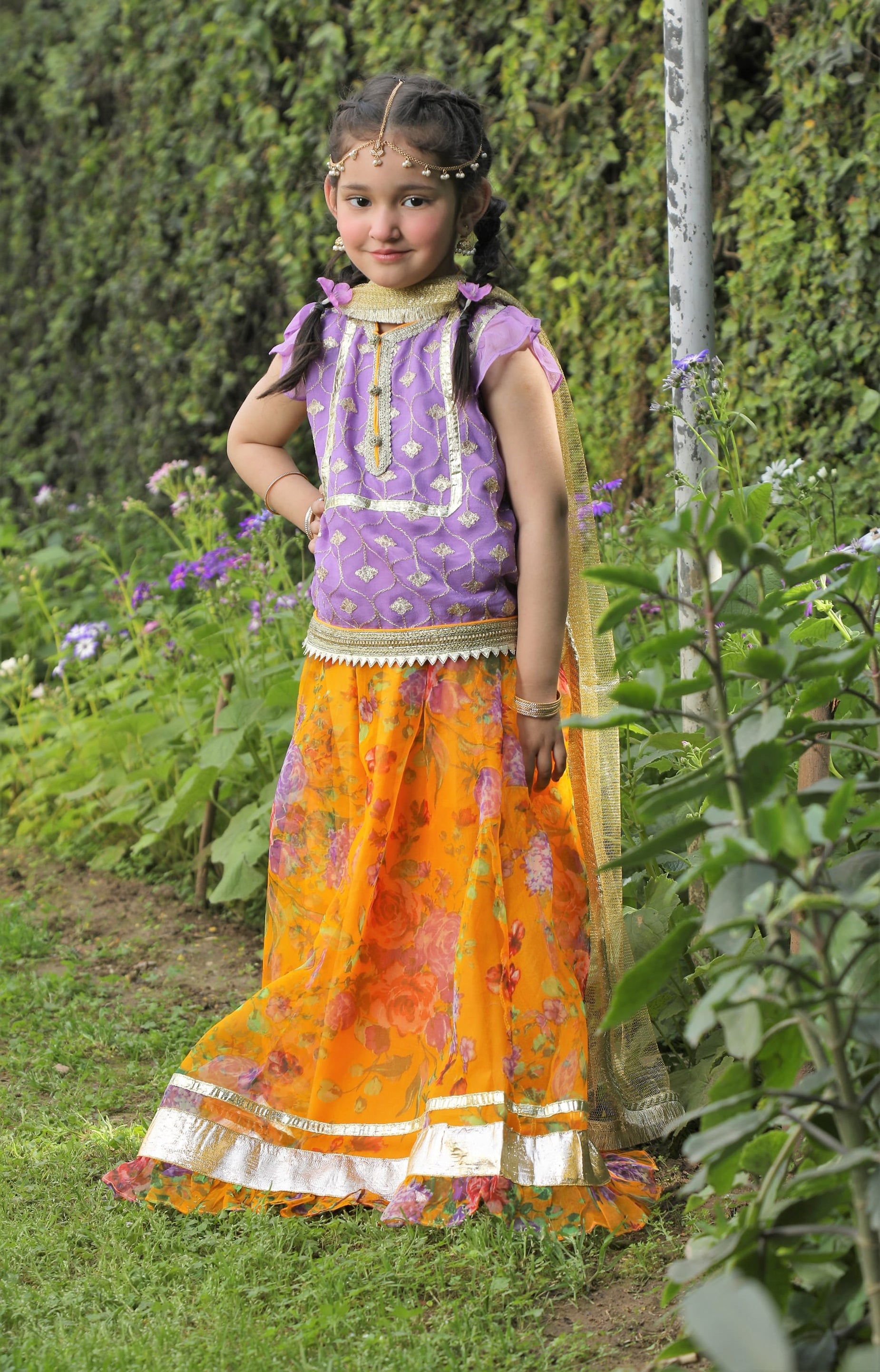 Girls Lengha – Hummingbirdspk